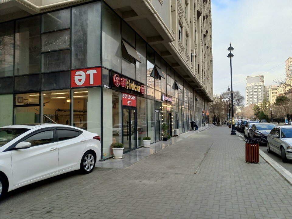 Kasap, şarküteri Ətçi Nicat, Bakü, foto