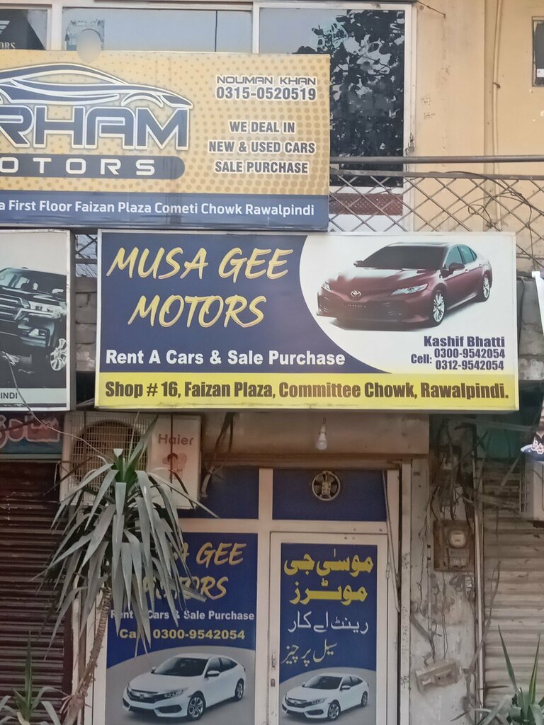 Oto kiralama Musa G Motors, Rawalpindi, foto
