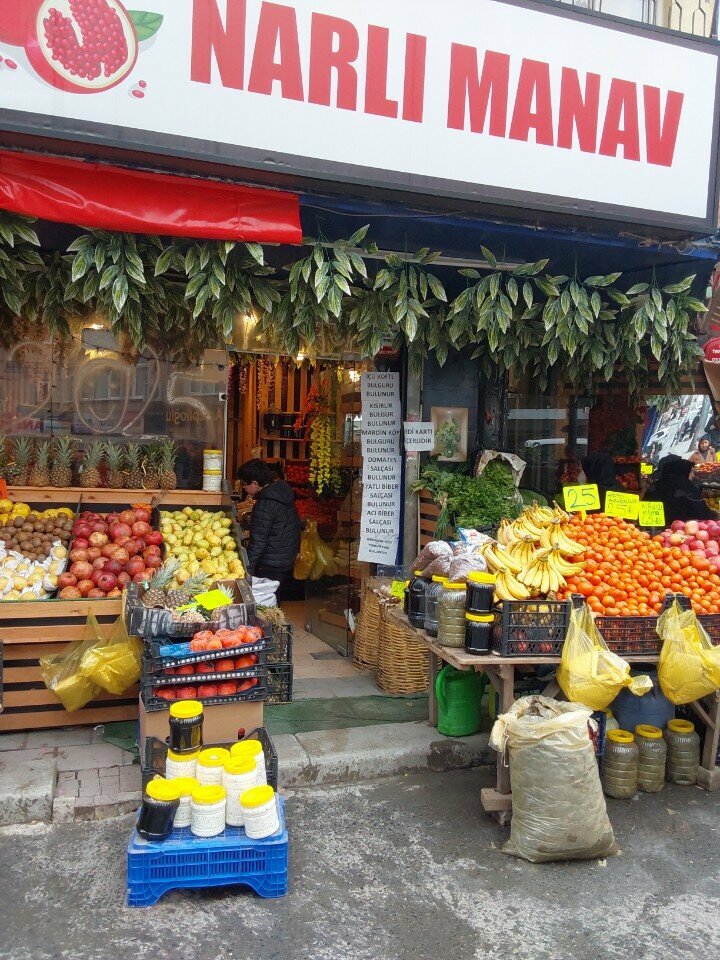 Manavlar Narlı Manav, İstanbul, foto