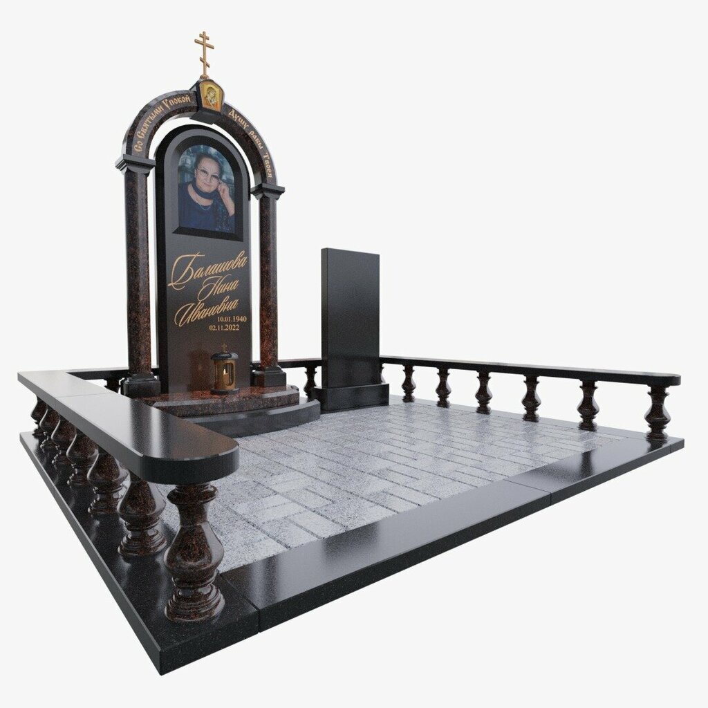 Heykel ve mezarlık taşı üreticileri Funeral Services Center, Riazan, foto