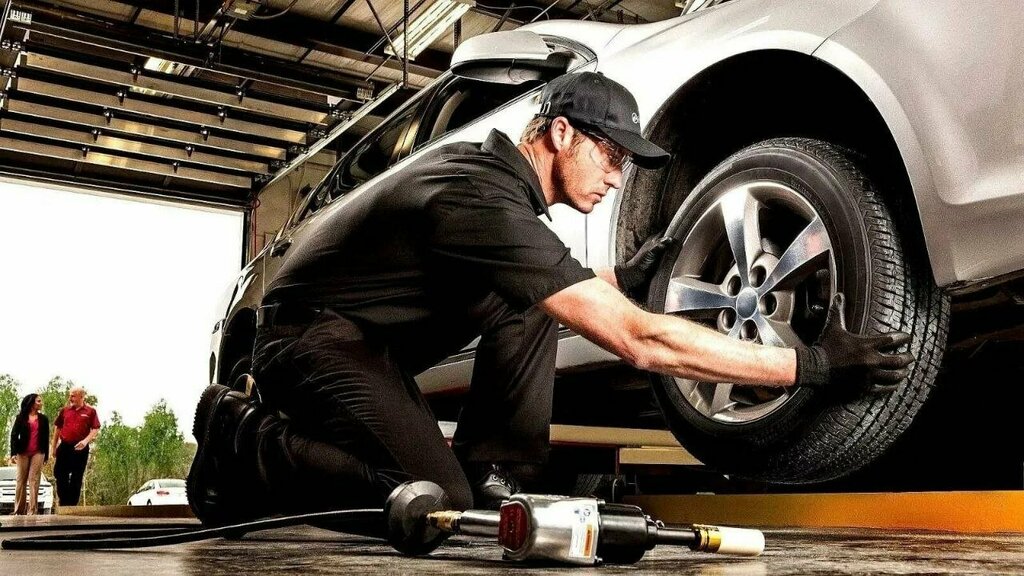 Oto lastik tamiri Шиномонтаж, Saint‑Petersburg, foto