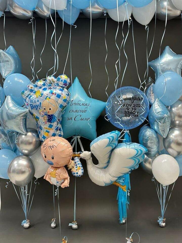 Kutlama ürünleri Lighter than air, Kemerovo, foto