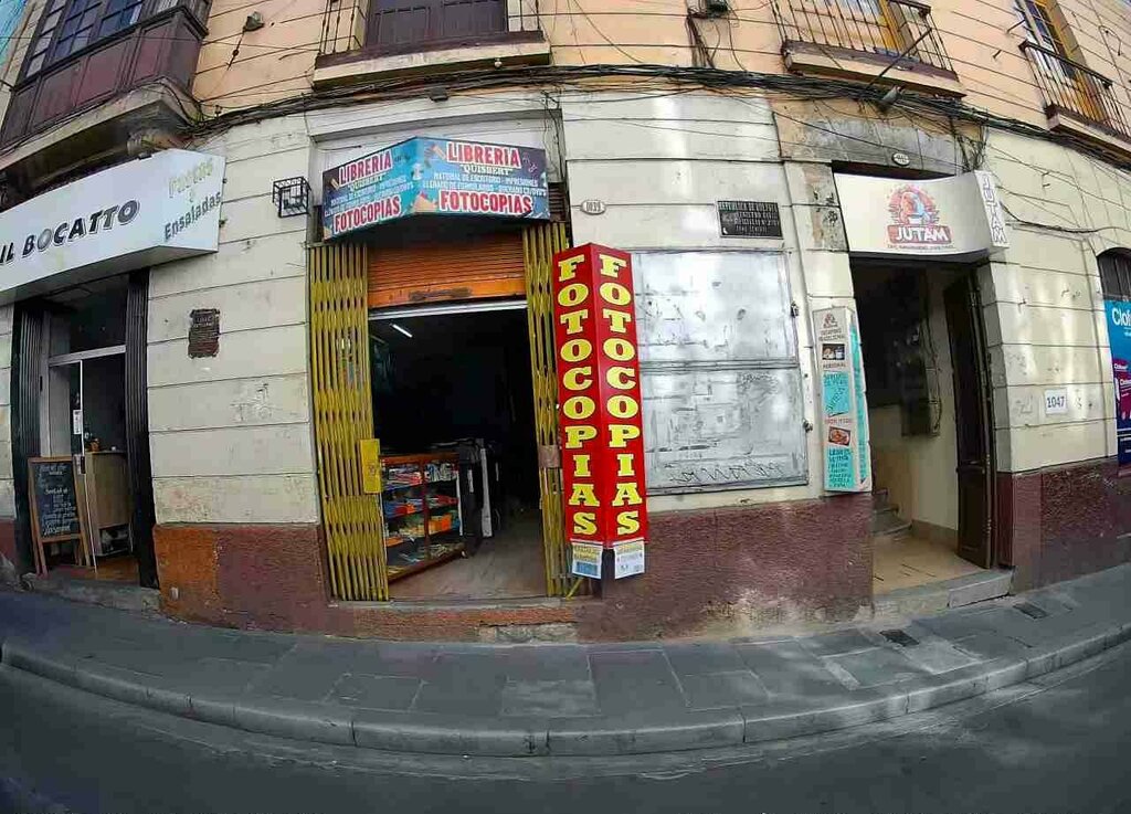 Kırtasiyeler Quisbert Bookstore, La Paz, foto