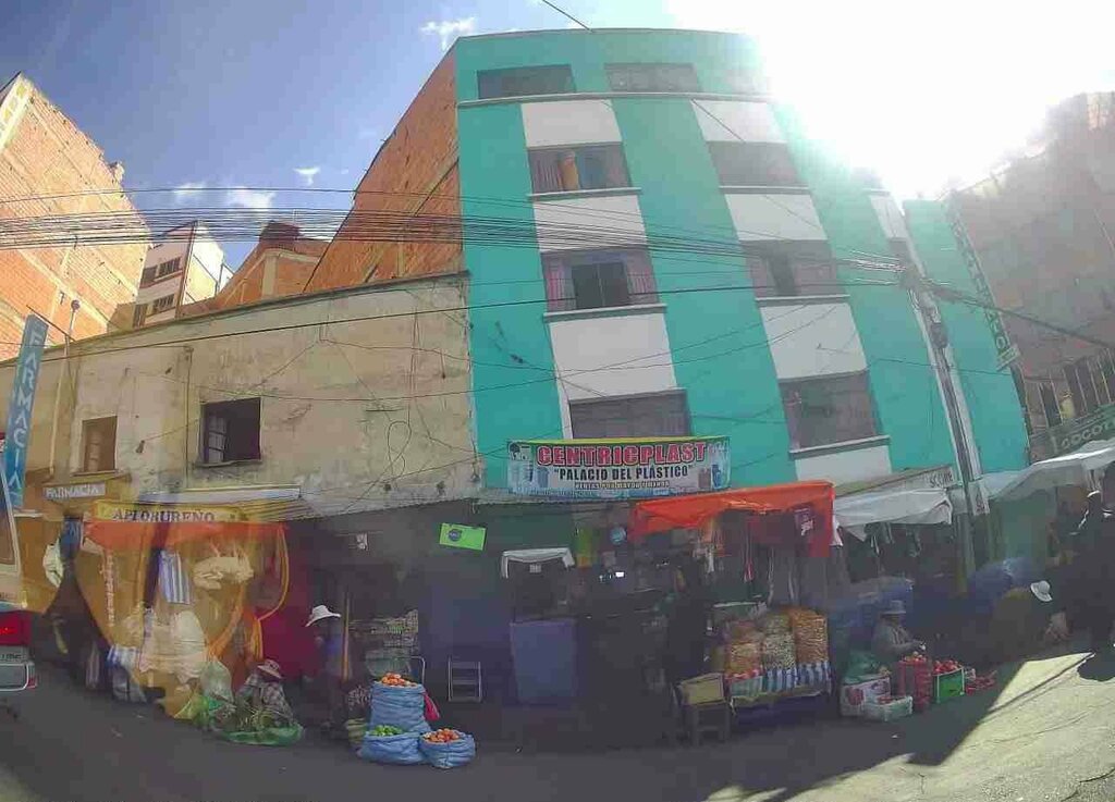 Mini-market Market Stall, La Paz, foto