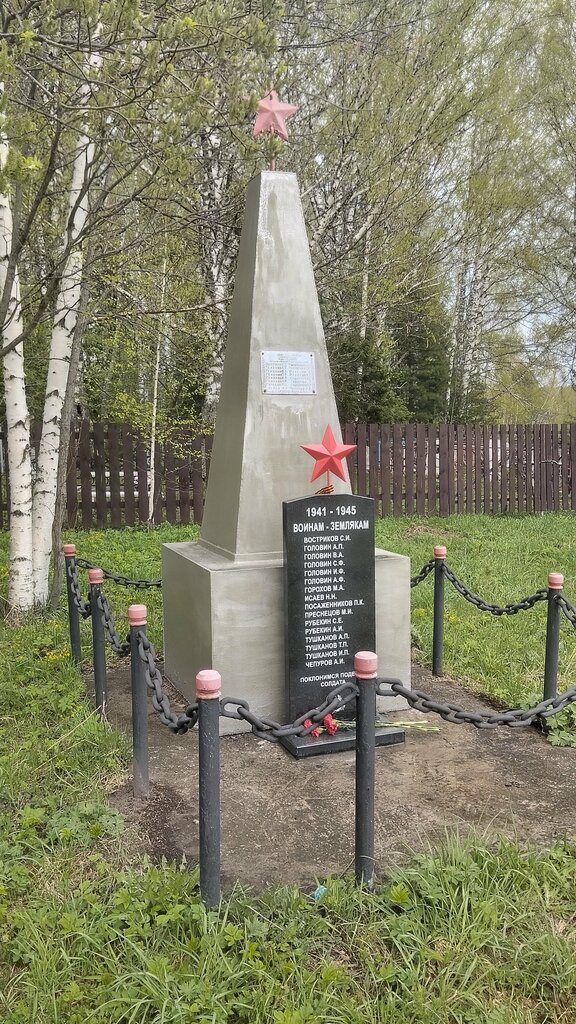 Anıt, heykel Погибшим в Великой Отечественной войне, , foto