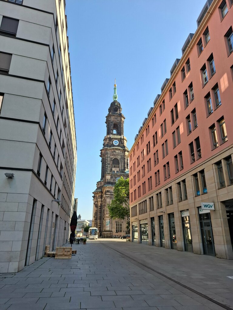 Katolik kiliseleri Kreuzkirche Dresden, Dresden, foto