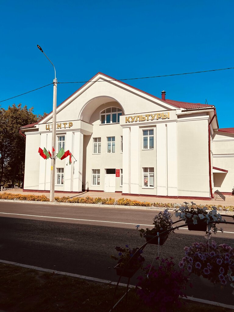 Kültür ocakları Dom Kultury Rayonny Beshenkovichsky, Vitebskaya oblastı, foto