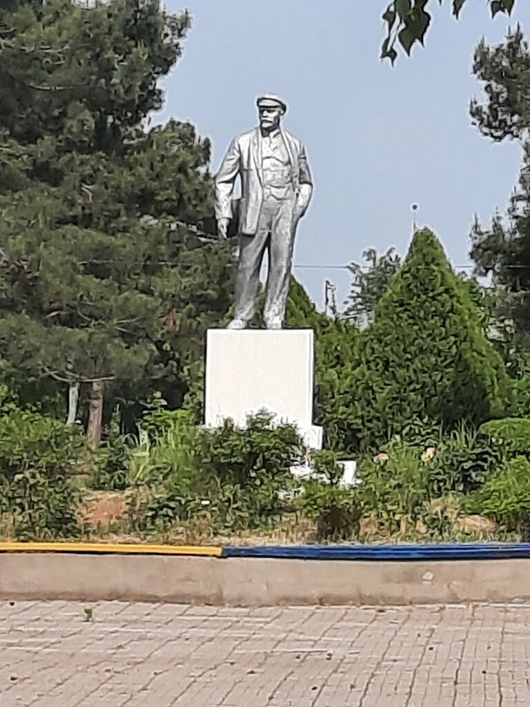Anıt, heykel В.И. Ленин, Anapa, foto