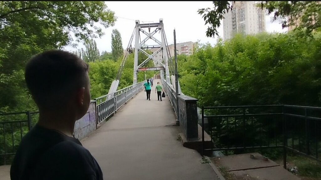 Turistik yerler Вантовый мост, Lipetsk, foto