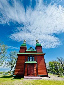 Saint George Orthodox church in Valavieĺ (ulitsa 60 let Oktyabrya No:12, vioska Valavieĺ), ortodoks kiliseleri  Brestskaya oblastından