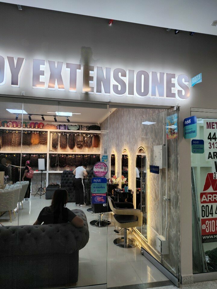 Güzellik salonu Sindy extensions, Medellin, foto