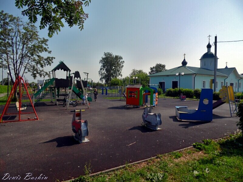 Oyun alanı Playground, Nijegorodskaya oblastı, foto
