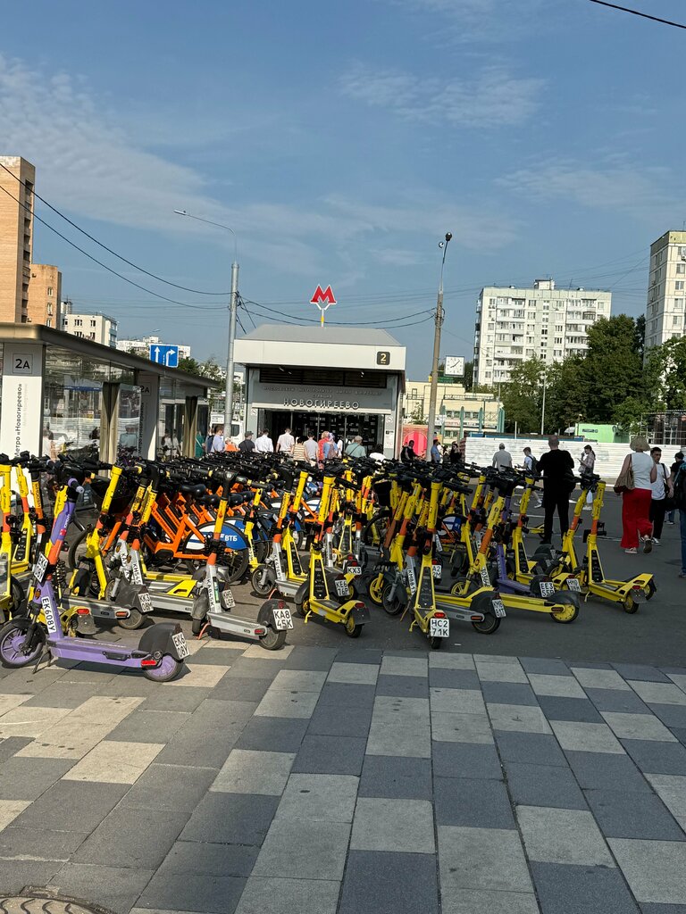Bisiklet park yerleri Bicycle parking, Moskova, foto
