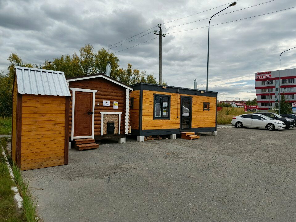 Hamam ve sauna inşaatı Мастерская Тайги, Surgut, foto