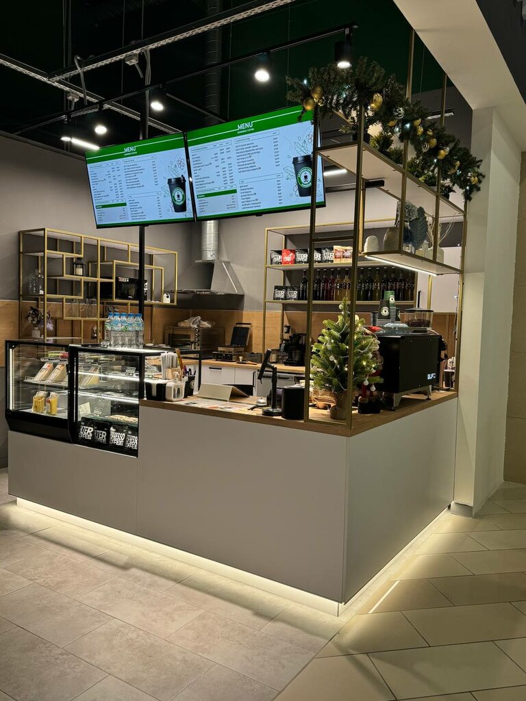 Kahve dükkanları Goodman Coffee, Ufa, foto