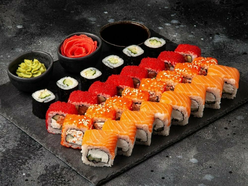 Suşi ve asya ürünleri Любим Суши, Mytişçi, foto