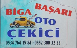 Biga Oto Çekici Yol Yardım Başarı Oto Kurtarıcı Kurtarma (Çanakkale, Biga, Turan Mah., Mustafa Aksekili Sok., 22), otomobil servisi  Biga'dan