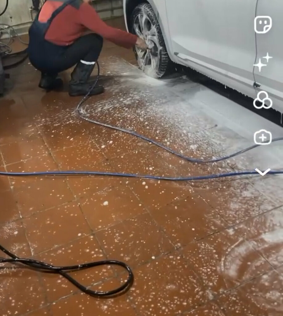 Oto yıkama Автомойка, Tambovskaya oblastı, foto