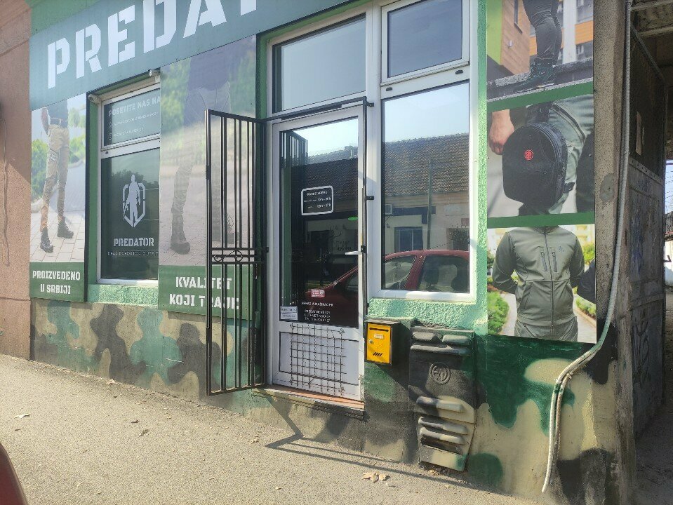 Spor mağazaları Predator shop, Novi Sad, foto