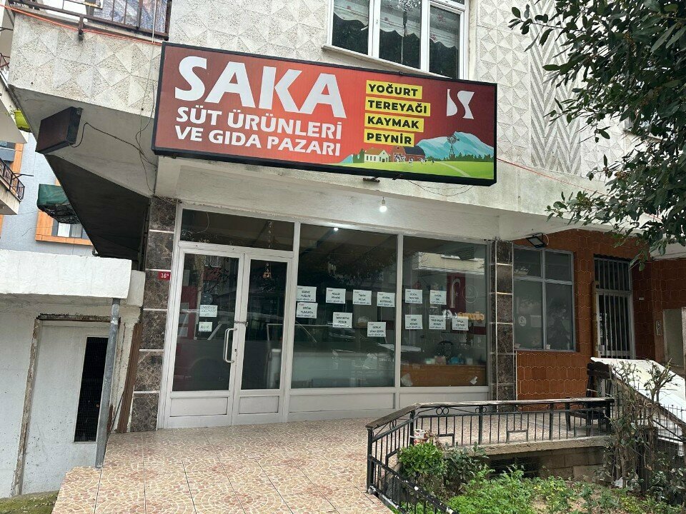 Gıda üreticileri Saka Süt Ürünleri ve Gıda Pazarı, İstanbul, foto