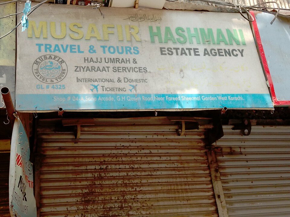 Seyahat acenteleri Musafir hashmani, Karaçi, foto