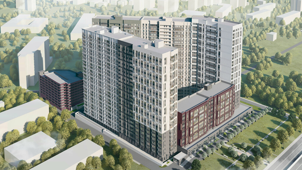 Konut blokları Academia, Rostov‑na‑Donu, foto