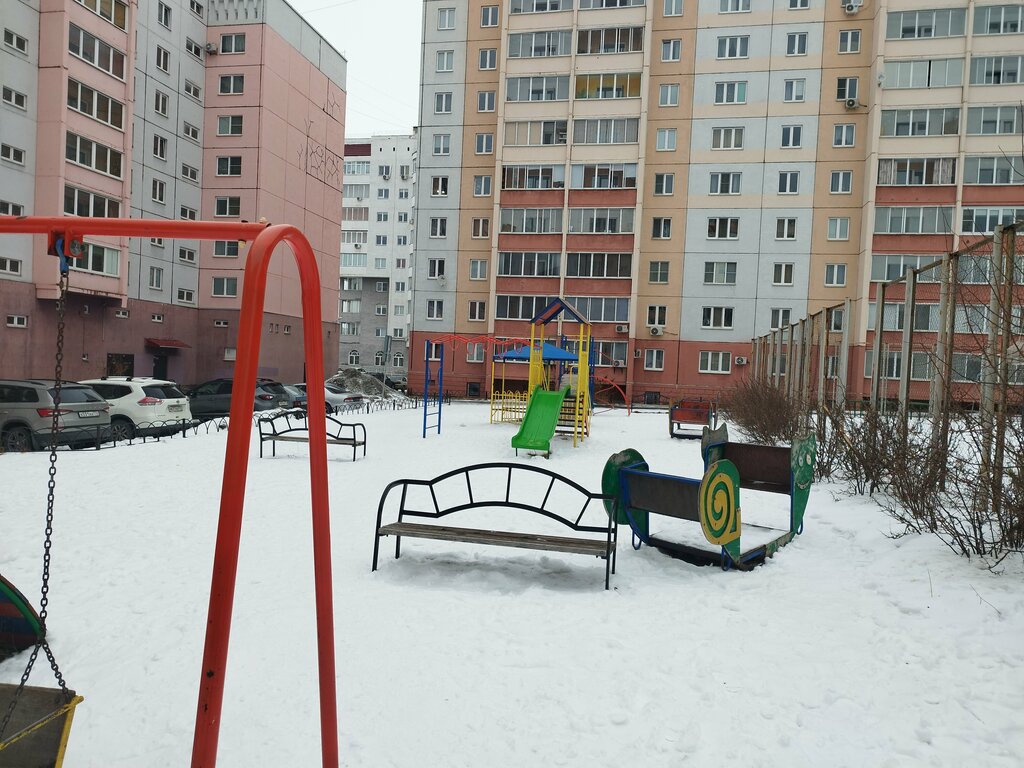 Oyun alanı Playground, Snejinsk, foto