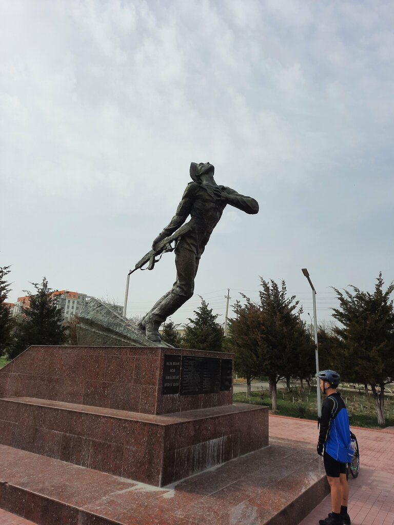 Anıt, heykel To Afghan Veterans, Çırçık, foto