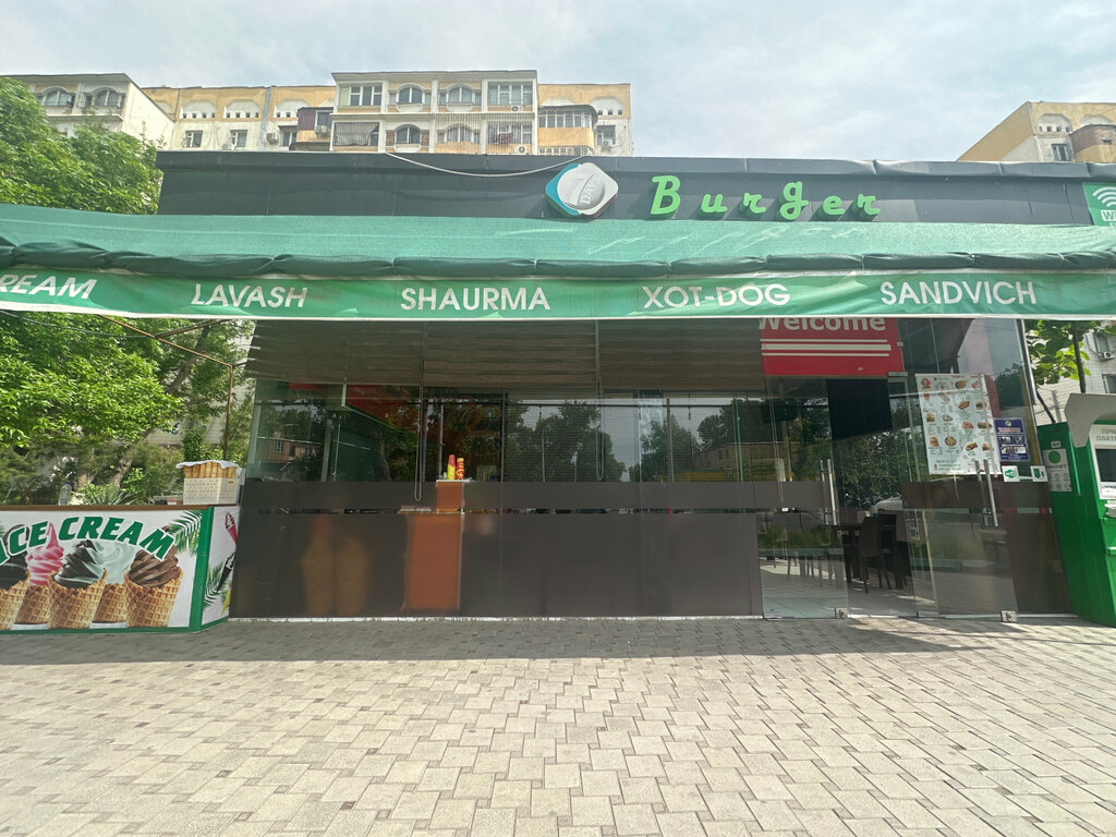 Fast food 7 Days Burger, Taşkent, foto