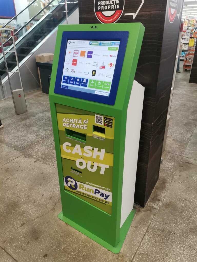 Ödeme terminali RunPay, Kişinev, foto