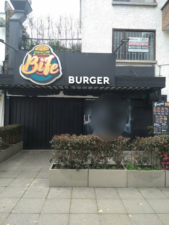 Fast food Bife Burguer Chico, Bogota, foto