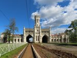 Noviy Peterhof Railway Station (Privokzalnaya Square No:1), tren istasyonu  Peterhof'tan