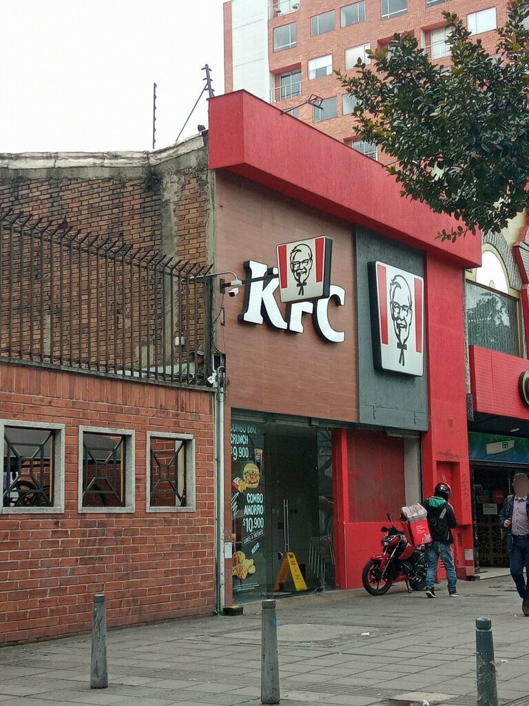 Fast food KFC, Bogota, foto