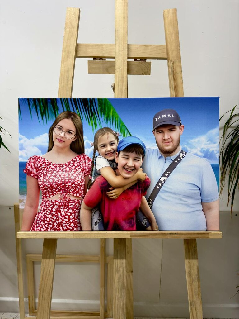 Dijital baskı Много Холстов, Moskova, foto