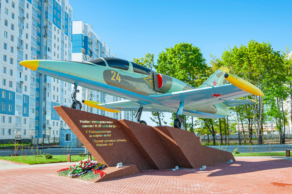 Teknoloji anıtı Учебно-тренировочный самолёт Л-39 Альбатрос, Voronej, foto