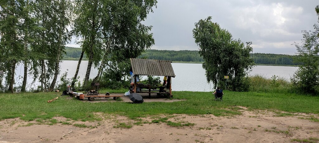Kamp alanları Кемпинг, Brestskaya oblastı, foto