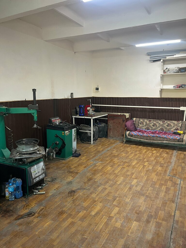 Otomobil servisi Tire Fitting, Kızılorda eyaleti, foto