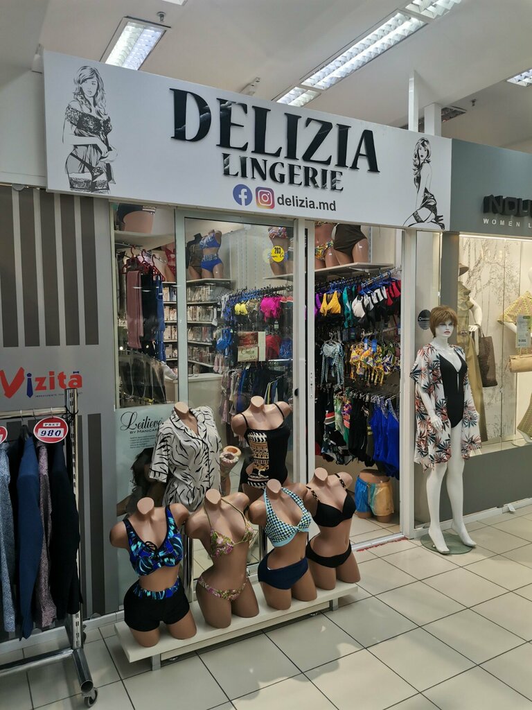 Plaj ürünleri mağazası Delizia Lingerie, Kişinev, foto