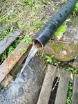 Spring, stream (Tula Region, Donskoy, mikrorayon Zadonye), pınar, çay  Donskoy'dan