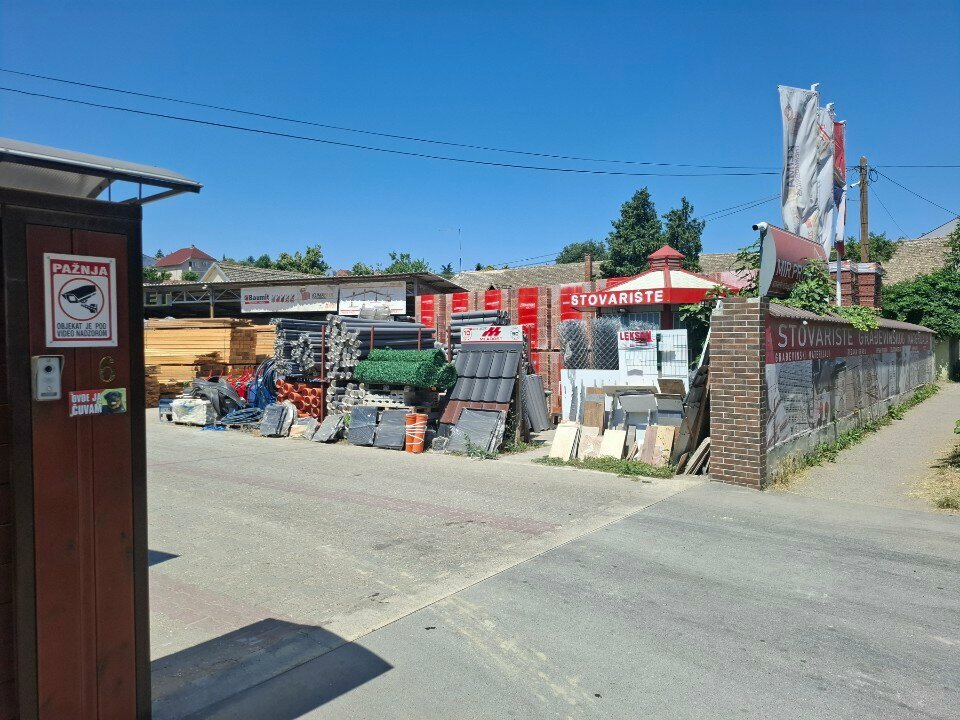 Yapı hipermarketi Mir Promet doo. Stovariste građevinskog materijala, Güney Backa İlçesi, foto