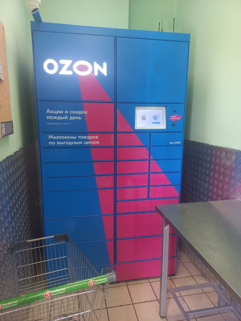 Parsel otomatı Ozon Box, Samara, foto