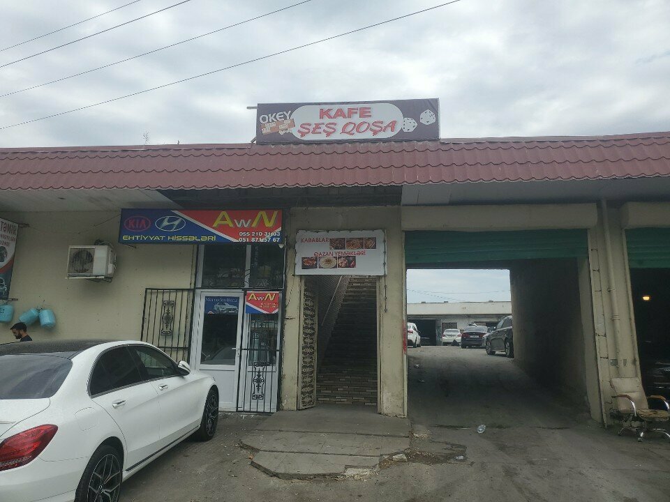 Kafe Şeş Qoşa, Bakü, foto
