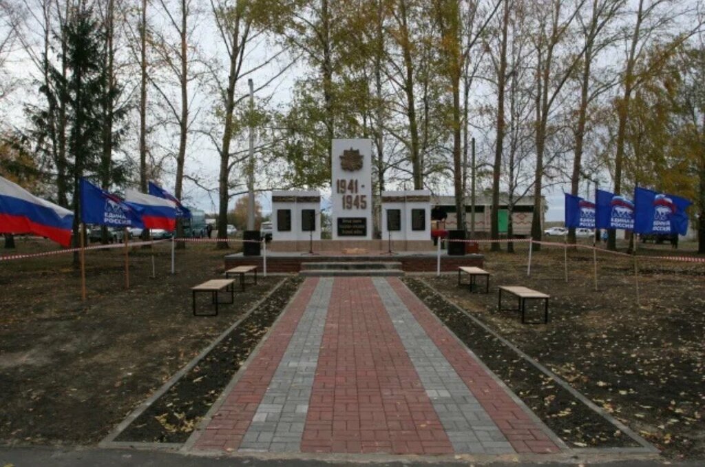 Anıt, heykel Воинам Великой Отечественной войны 1941-1945 гг., Tambovskaya oblastı, foto