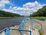 причал Водники (Moscow Region, Dolgoprudny, Yakornaya ulitsa), i̇skele  Dolgoprudny'den