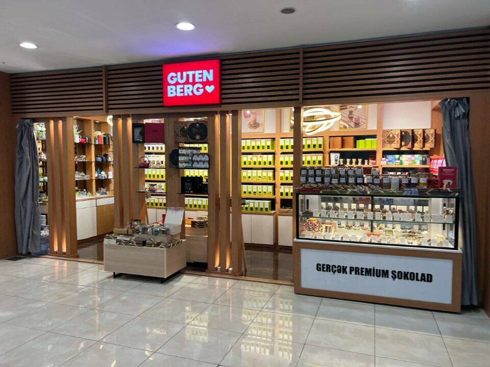 Çay mağazaları Gutenberg, Bakü, foto