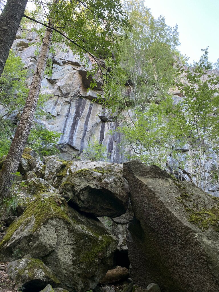 Dağ zirvesi Гора Лешего 51 метр, Karelya, foto