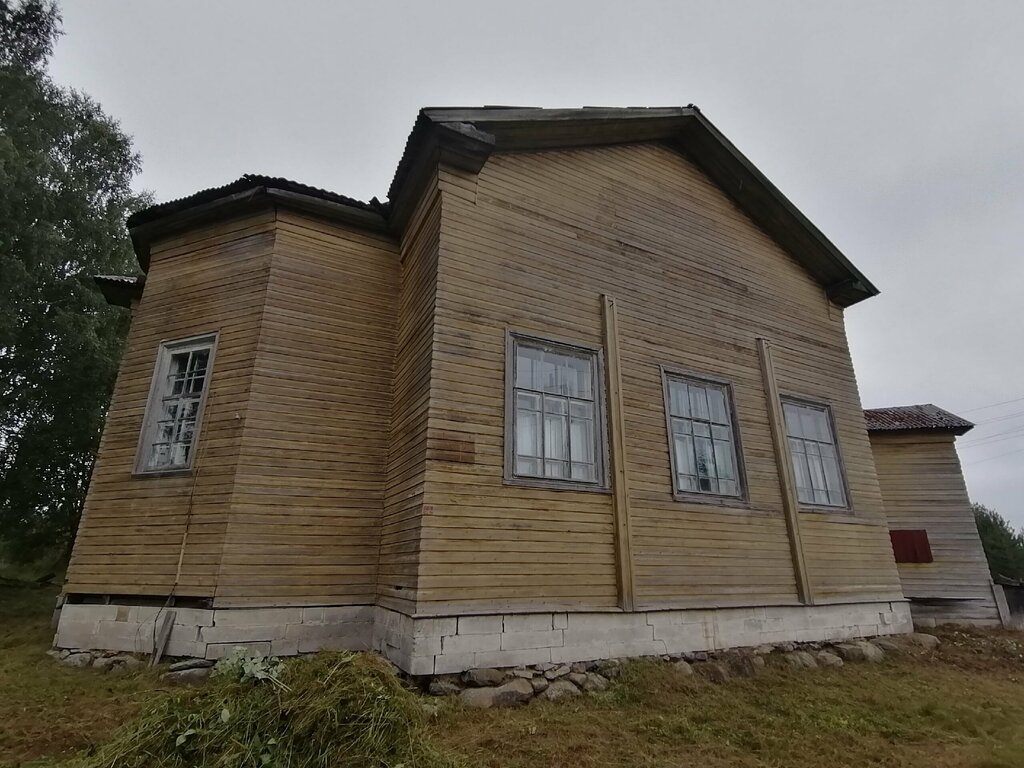 Ortodoks kiliseleri Tserkov Georgiya Pobedonostsa V Pokshenge, Arhangelskaya oblastı, foto