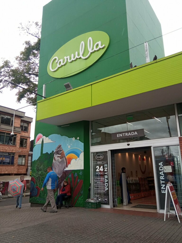 Süpermarket Carulla, Bogota, foto