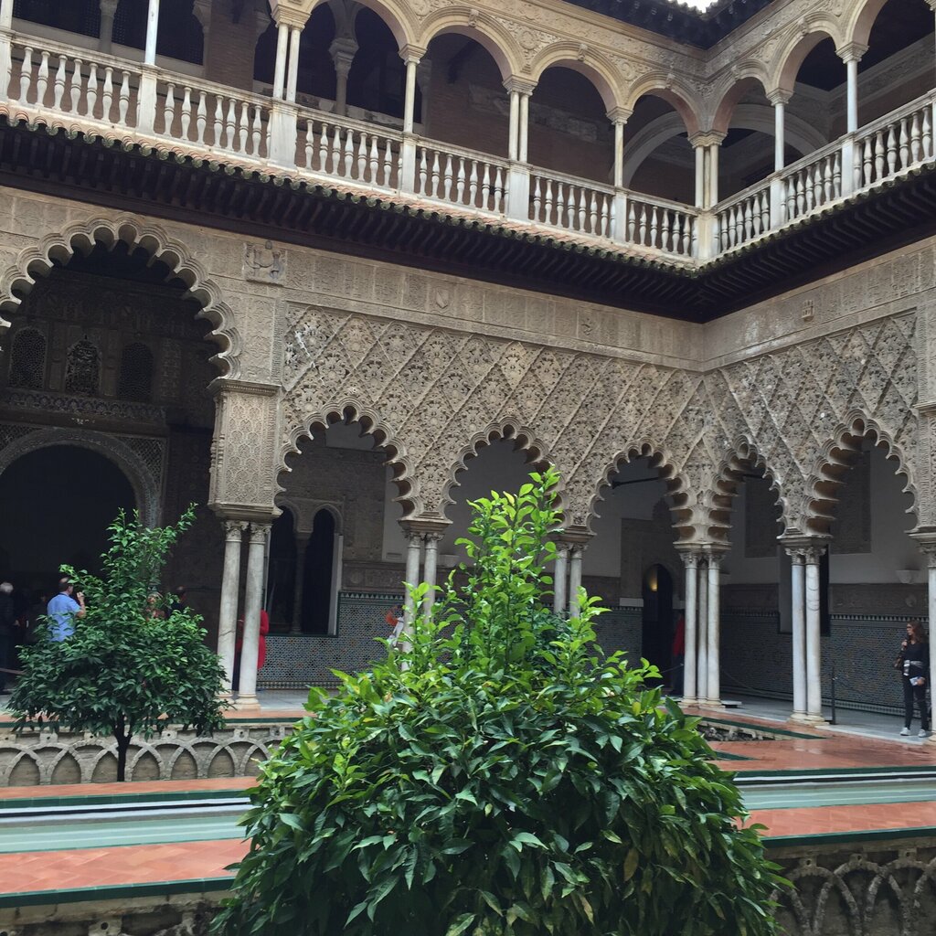 Turistik yerler Alcázar de los Reyes Cristianos, Córdoba, foto