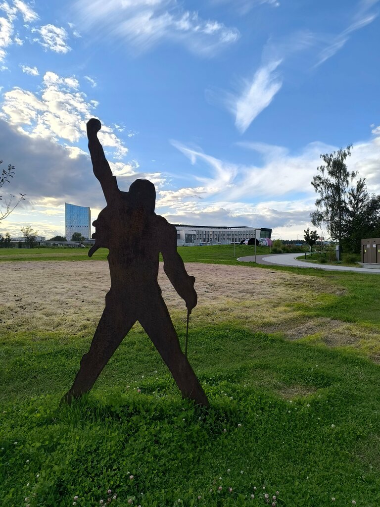 Park, sokak heykeli Фредди Меркьюри, Moskova, foto